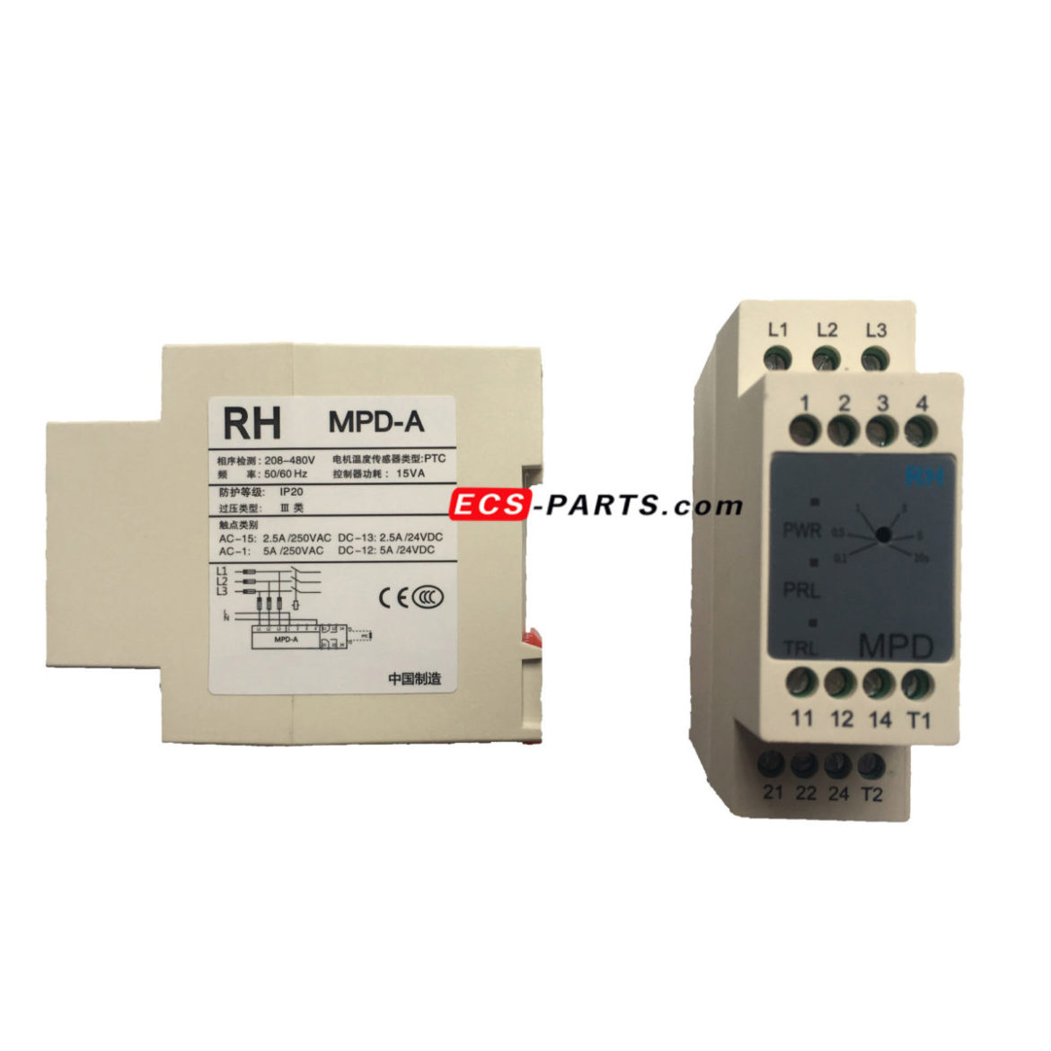 Elevator 3 Phase Monitoring Relay MPD-A – ECS PARTS CO LTD